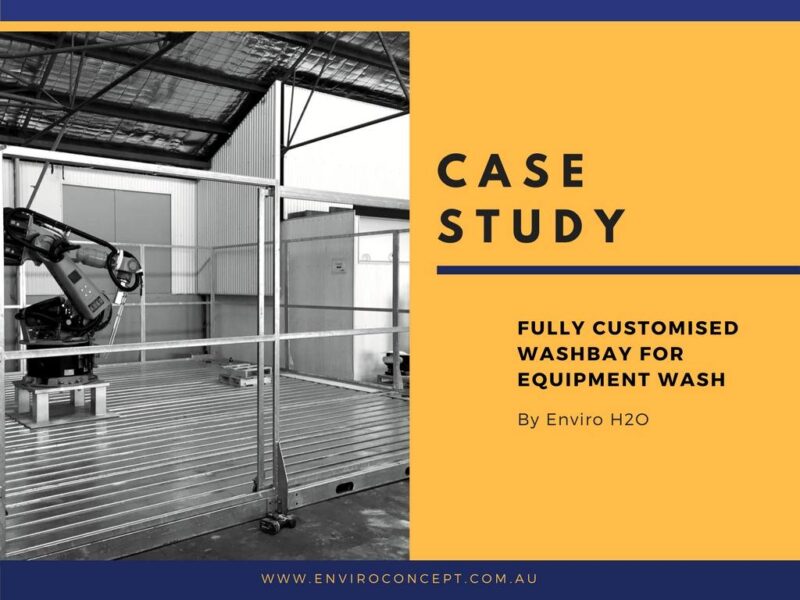 Customised Equipment Wash Bay Kennards Hire Case Study | Enviro ...