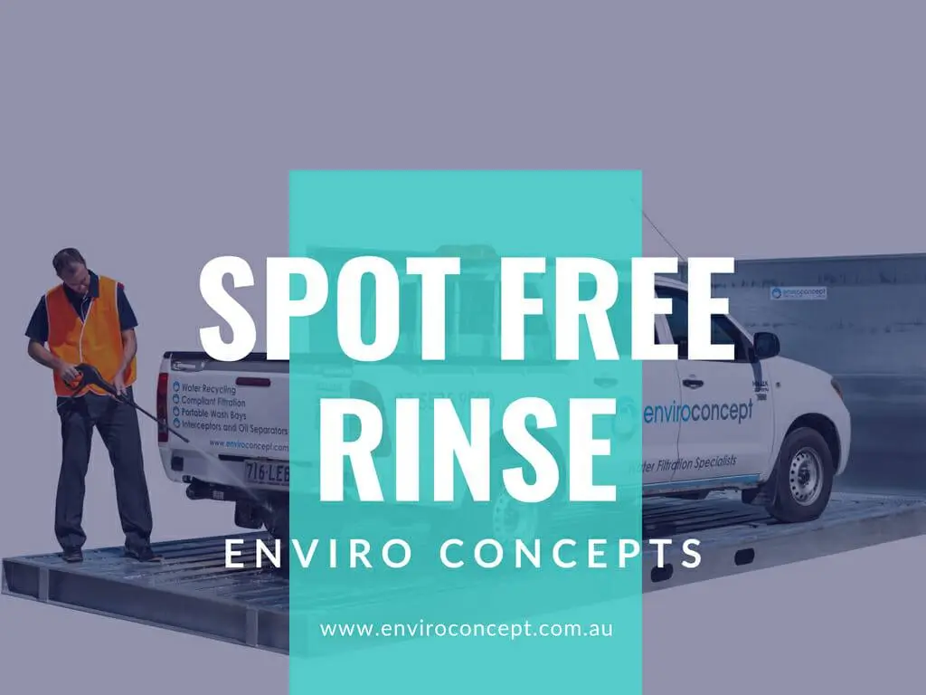 Spot Free Rinse That Outsmarts Water Spots | EnviroConcepts