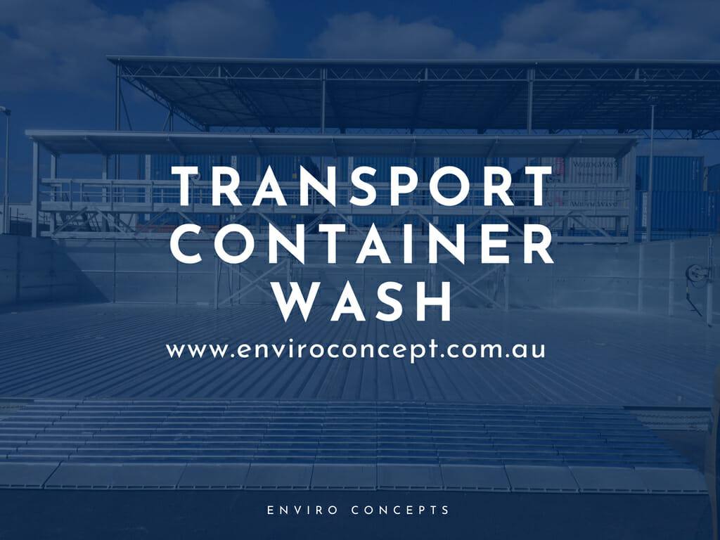 Transport Container Wash System | Built for Compliance